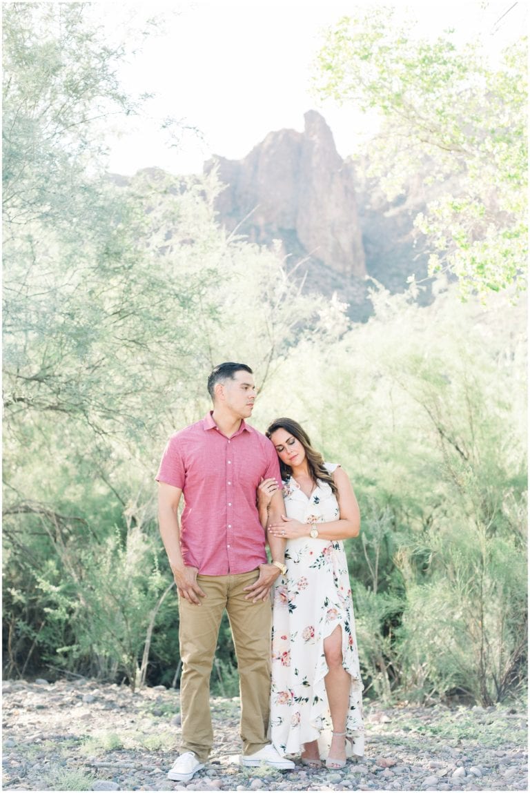 Haley + Mike | Saguaro Lake Engagement | Jen Jinkens Photography
