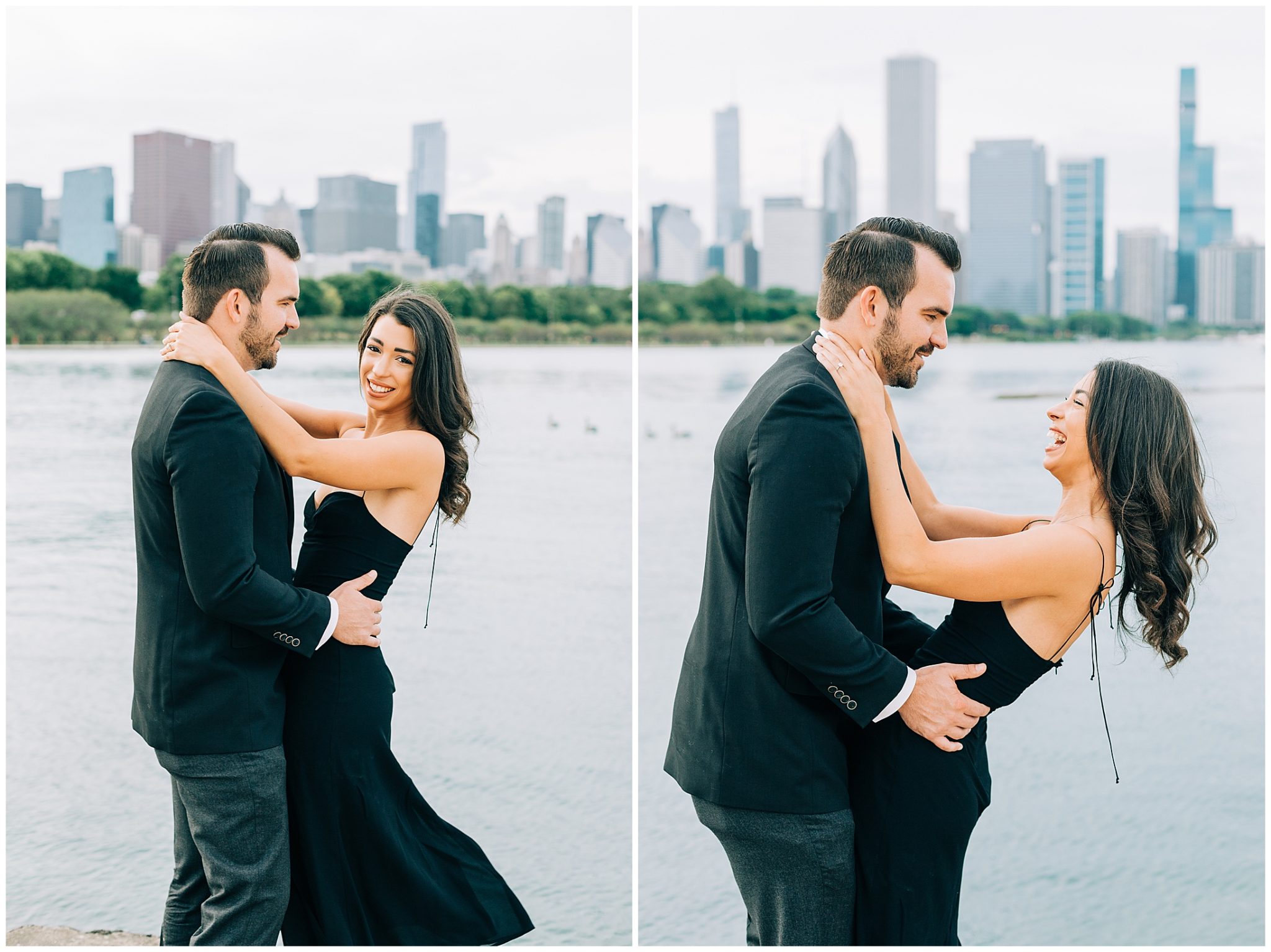 Paige + Jon | Chicago Engagement - Jen Jinkens Photos