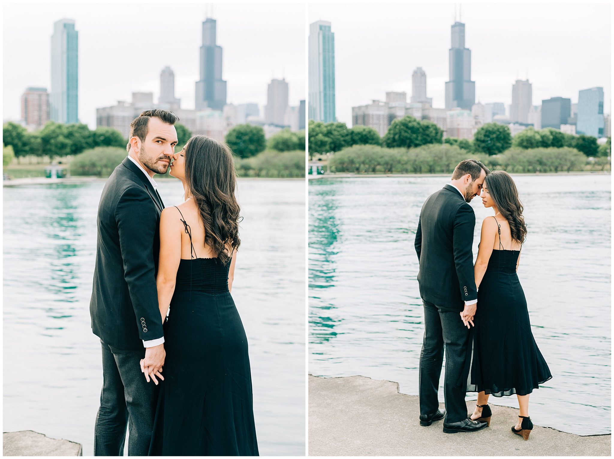 Paige + Jon | Chicago Engagement - Jen Jinkens Photos