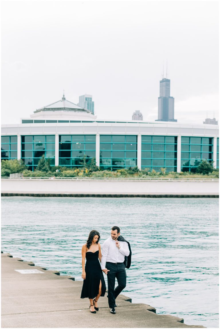 Paige + Jon | Chicago Engagement - Jen Jinkens Photos