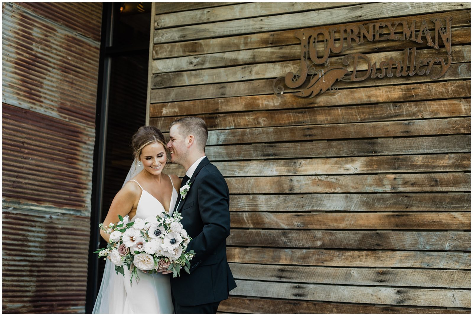 Mackenzie + Roy | Journeyman Distillery Wedding | Jen Jinkens Photos